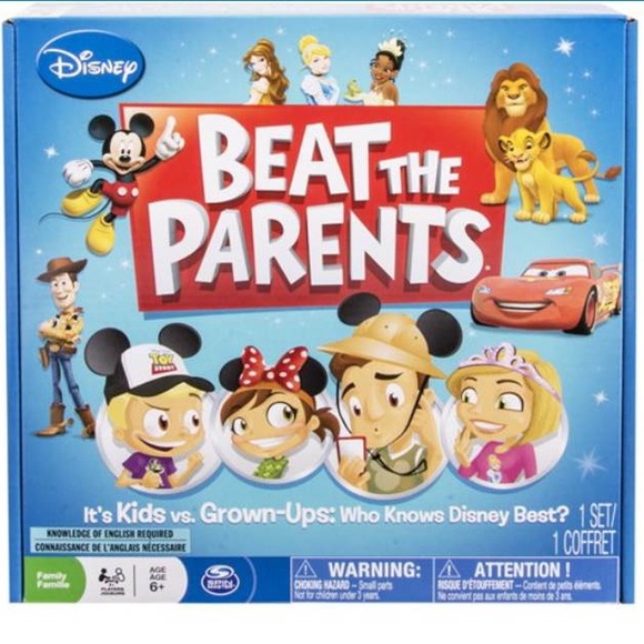 Disney | Games | New Disney Beat The Parents Board Game Now A ...